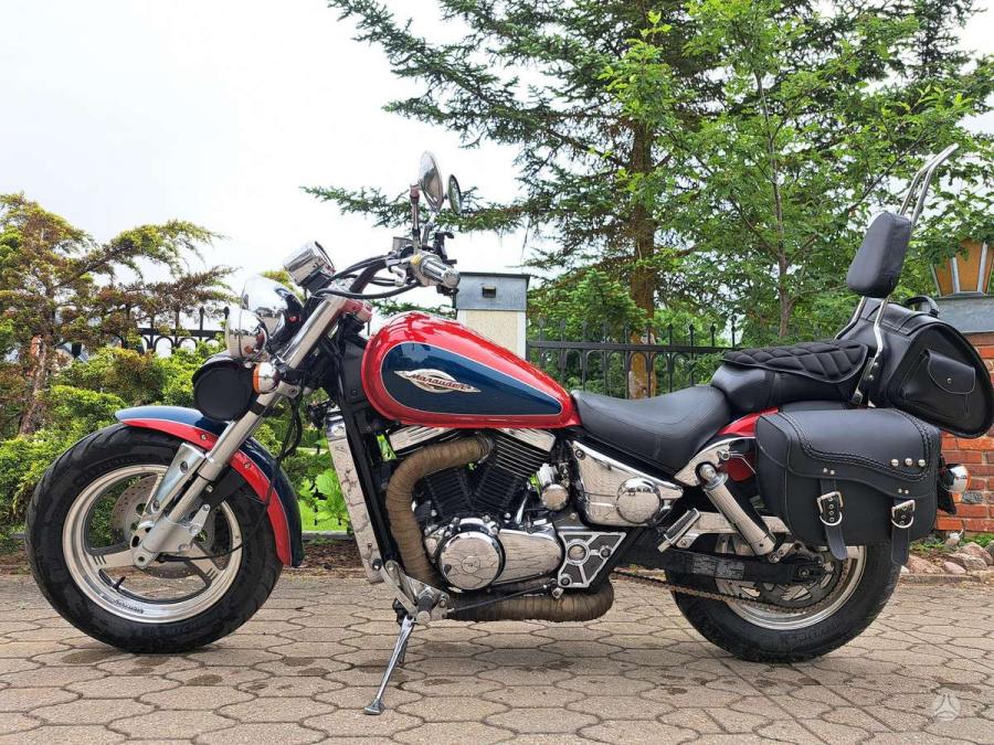Sarkans Suzuki Marauder 1997 Pasvalys, ar dzinēja tilpumu 0.80 L un nobraukumu 25 tūkst. km par 2650 €, foto 3 vietnē AUTOMOTO.COM.LV