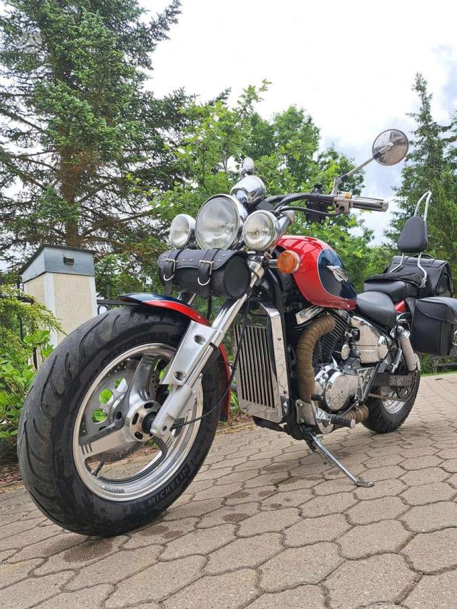 Sarkans Suzuki Marauder 1997 Pasvalys, ar dzinēja tilpumu 0.80 L un nobraukumu 25 tūkst. km par 2650 €, foto 4 vietnē AUTOMOTO.COM.LV
