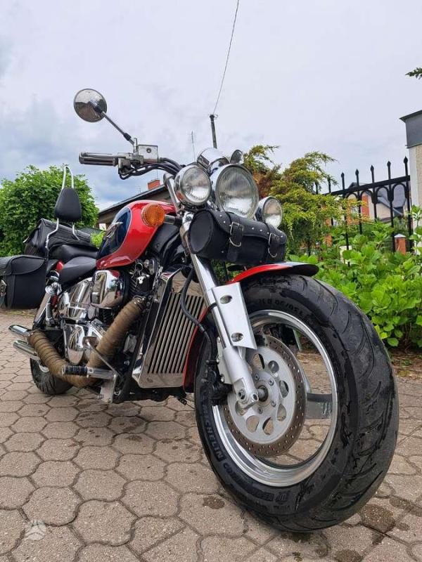 Sarkans Suzuki Marauder 1997 Pasvalys, ar dzinēja tilpumu 0.80 L un nobraukumu 25 tūkst. km par 2650 €, foto 5 vietnē AUTOMOTO.COM.LV