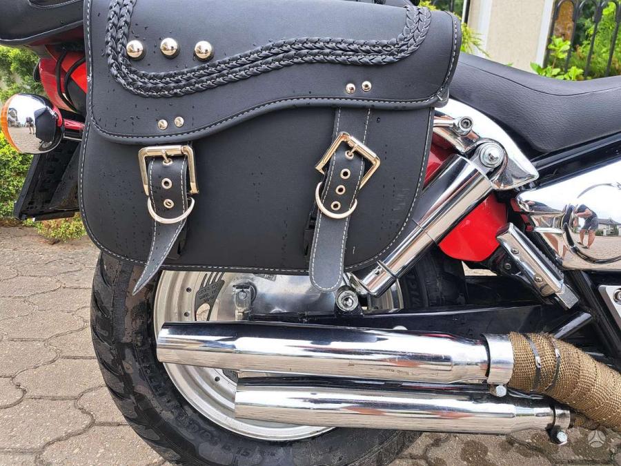 Sarkans Suzuki Marauder 1997 Pasvalys, ar dzinēja tilpumu 0.80 L un nobraukumu 25 tūkst. km par 2650 €, foto 15 vietnē AUTOMOTO.COM.LV