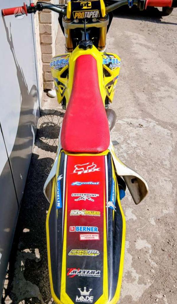 Suzuki RM 2008 Klaipėda, ar dzinēja tilpumu 0.13 L un nobraukumu 0 tūkst. km par 2650 €, foto 9 vietnē AUTOMOTO.COM.LV