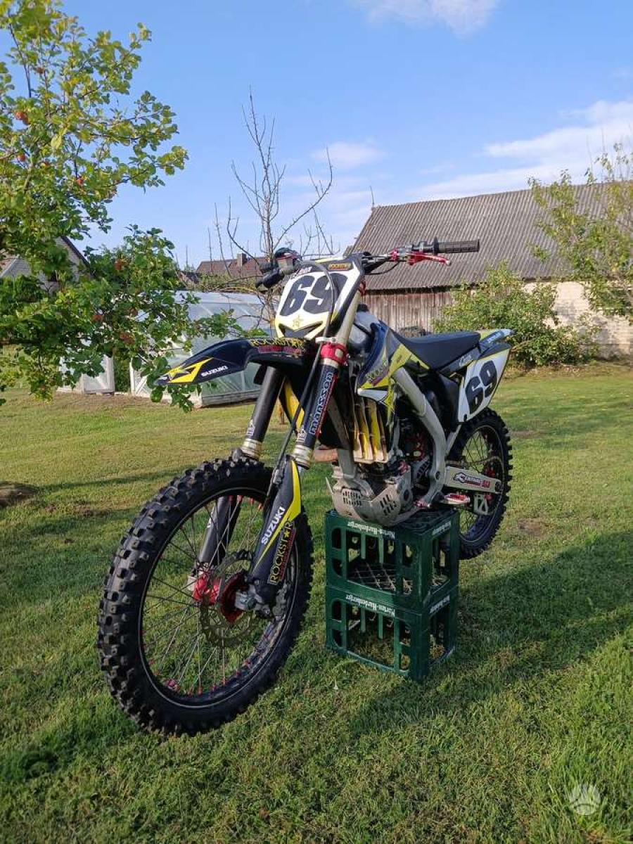 Yellow Suzuki RMZ 2013 in Anyksciai, with an engine capacity of 0.25 L and mileage of 0 thousand km for 2400 €, photo 1 on AUTOMOTO.COM.LV