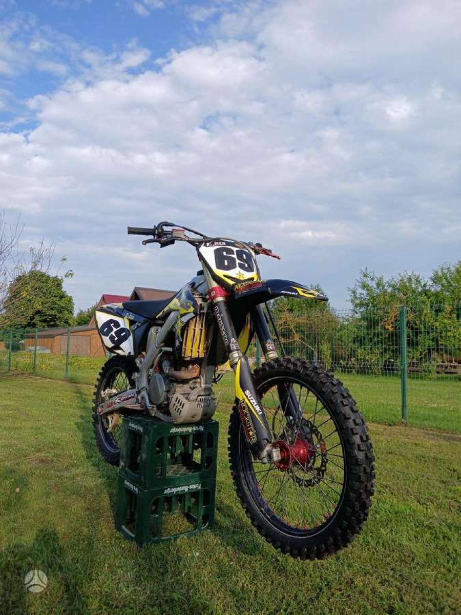 Yellow Suzuki RMZ 2013 in Anyksciai, with an engine capacity of 0.25 L and mileage of 0 thousand km for 2400 €, photo 3 on AUTOMOTO.COM.LV