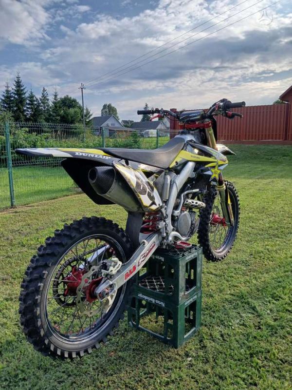 Yellow Suzuki RMZ 2013 in Anyksciai, with an engine capacity of 0.25 L and mileage of 0 thousand km for 2400 €, photo 3 on AUTOMOTO.COM.LV