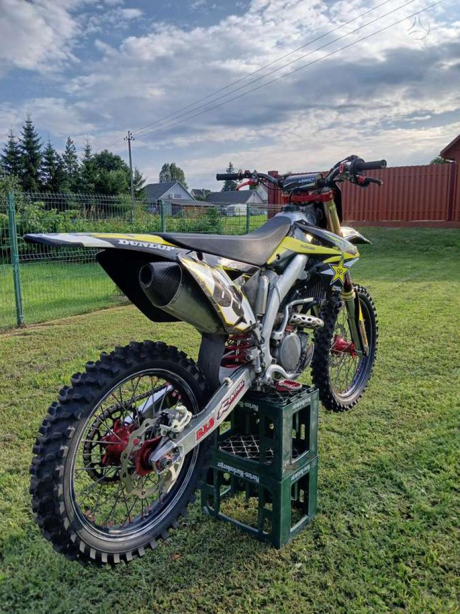 Yellow Suzuki RMZ 2013 in Anyksciai, with an engine capacity of 0.25 L and mileage of 0 thousand km for 2400 €, photo 4 on AUTOMOTO.COM.LV