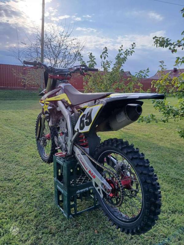 Yellow Suzuki RMZ 2013 in Anyksciai, with an engine capacity of 0.25 L and mileage of 0 thousand km for 2400 €, photo 4 on AUTOMOTO.COM.LV
