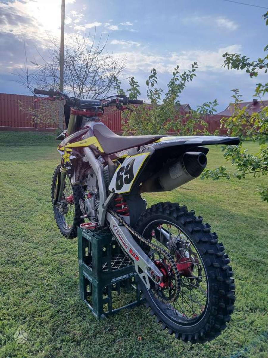 Yellow Suzuki RMZ 2013 in Anyksciai, with an engine capacity of 0.25 L and mileage of 0 thousand km for 2400 €, photo 5 on AUTOMOTO.COM.LV