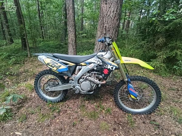 Yellow Suzuki RMZ 2016 in Mazeikiai, with an engine capacity of 0.45 L and mileage of 0 thousand km for 2750 €, photo 3 on AUTOMOTO.COM.LV