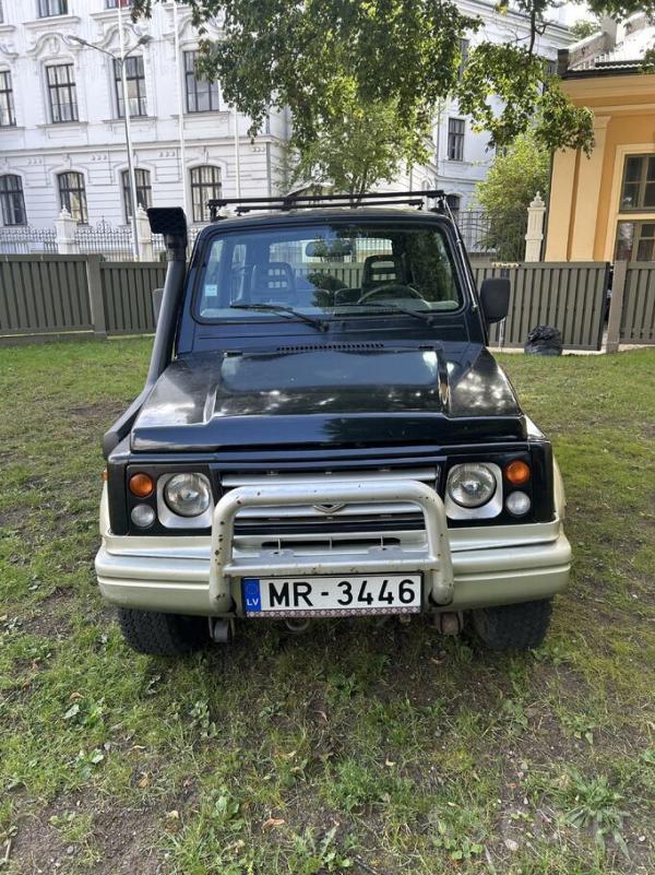 Черный Сузуки Самурай 1999 в Лиепая, объемом двигателя 1.90 л и пробегом 224 тыс. км за 5000 €, фото 6 на AUTOMOTO.COM.LV
