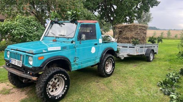 Suzuki Samurai 1984 Kuldīga, ar dzinēja tilpumu 1.00 L un nobraukumu 80 tūkst. km par 2500 €, foto 1 vietnē AUTOMOTO.COM.LV
