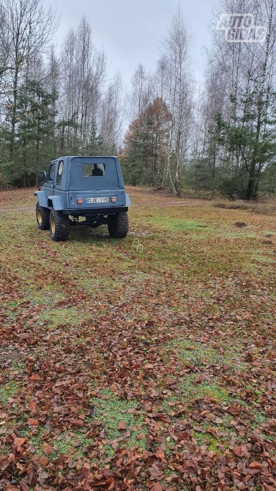 Suzuki Samurai 1986 Raseiniai, ar dzinēja tilpumu 1.30 L un nobraukumu 100 tūkst. km par 4000 €, foto 6 vietnē AUTOMOTO.COM.LV