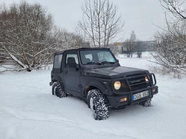 Suzuki Samurai 1987 Viļņa, ar dzinēja tilpumu 1.30 L un nobraukumu 207 tūkst. km par 1999 €, foto 3 vietnē AUTOMOTO.COM.LV