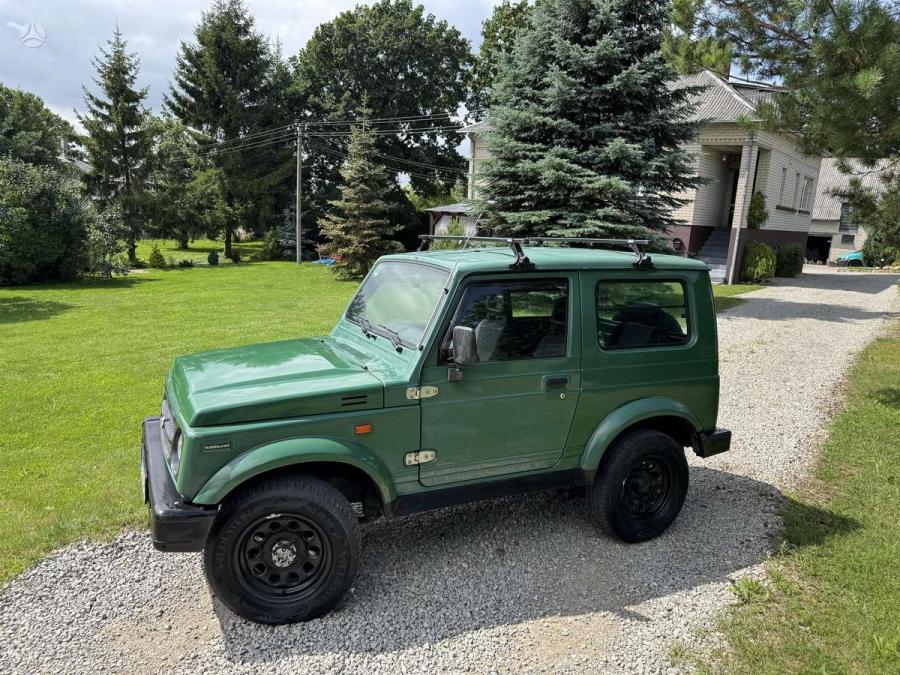 Zaļš Suzuki Samurai 1998 Kelmė, ar dzinēja tilpumu 1.32 L un nobraukumu 139 tūkst. km par 2700 €, foto 3 vietnē AUTOMOTO.COM.LV