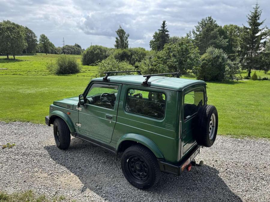 Zaļš Suzuki Samurai 1998 Kelmė, ar dzinēja tilpumu 1.32 L un nobraukumu 139 tūkst. km par 2700 €, foto 4 vietnē AUTOMOTO.COM.LV