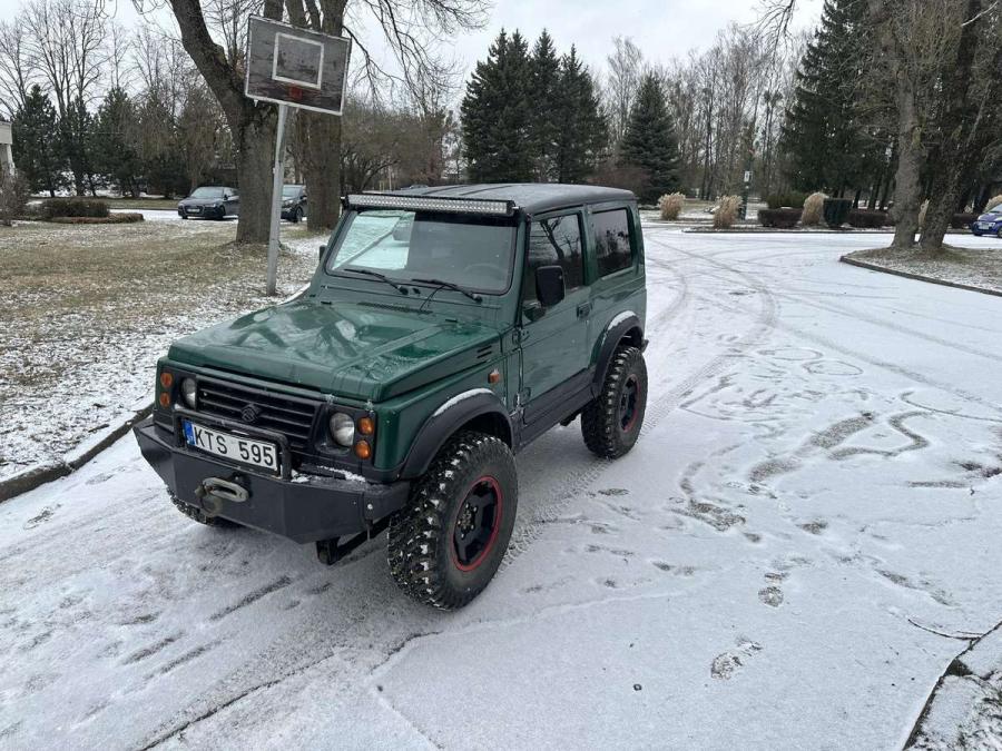 Зеленый Сузуки Самурай 1999 в Каунас, объемом двигателя 1.90 л и пробегом 83 тыс. км за 4200 €, фото 4 на AUTOMOTO.COM.LV