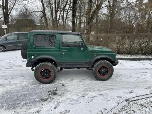 Зеленый Сузуки Самурай 1999 в Каунас, объемом двигателя 1.90 л и пробегом 83 тыс. км за 4200 €, фото 6 на AUTOMOTO.COM.LV