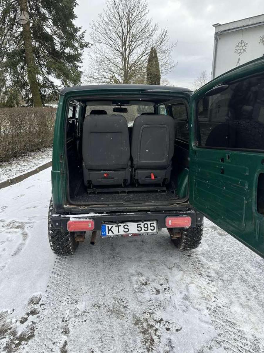 Зеленый Сузуки Самурай 1999 в Каунас, объемом двигателя 1.90 л и пробегом 83 тыс. км за 4200 €, фото 9 на AUTOMOTO.COM.LV