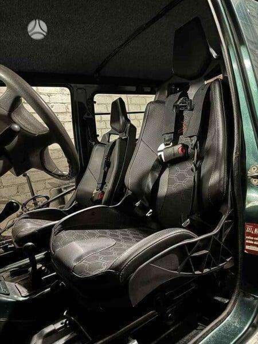 Green Suzuki Samurai 2000 in Vilnius, with an engine capacity of 1.30 L and mileage of 108 thousand km for 5000 €, photo 21 on AUTOMOTO.COM.LV