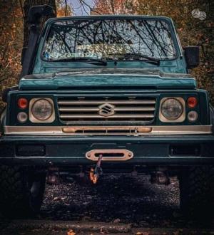 Green Suzuki Samurai 2000 in Vilnius, with an engine capacity of 1.30 L and mileage of 108 thousand km for 5000 €, photo 26 on AUTOMOTO.COM.LV