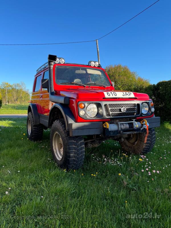 Sarkans Suzuki Samurai 1997 Kuresāre, ar dzinēja tilpumu 1.30 L un nobraukumu 0 tūkst. km par 5500 €, foto 1 vietnē AUTOMOTO.COM.LV