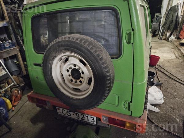 Zaļš Suzuki SJ 410 1984 Jelgava, ar dzinēja tilpumu 1.00 L un nobraukumu 45 tūkst. km par 2500 €, foto 2 vietnē AUTOMOTO.COM.LV