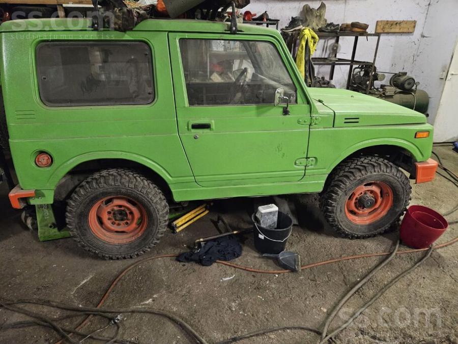 Зеленый Сузуки SJ 410 1984 в Елгава, объемом двигателя 1.00 л и пробегом 45 тыс. км за 2500 €, фото 4 на AUTOMOTO.COM.LV