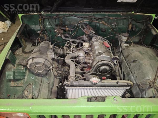 Zaļš Suzuki SJ 410 1984 Jelgava, ar dzinēja tilpumu 1.00 L un nobraukumu 45 tūkst. km par 2500 €, foto 6 vietnē AUTOMOTO.COM.LV