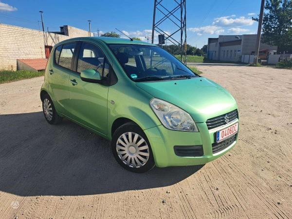 Green Suzuki Splash 2008 in Kaunas, with an engine capacity of 1.00 L and mileage of 260 thousand km for 1800 €, photo 1 on AUTOMOTO.COM.LV