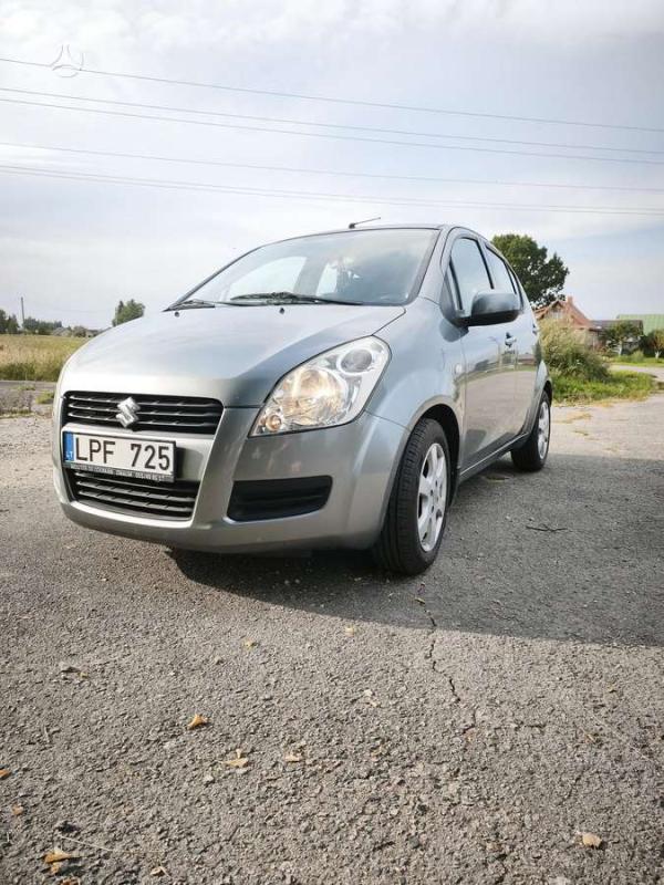 Grey Suzuki Splash 2011 in Pakruojis, with an engine capacity of 1.00 L and mileage of 168 thousand km for 1900 €, photo 8 on AUTOMOTO.COM.LV