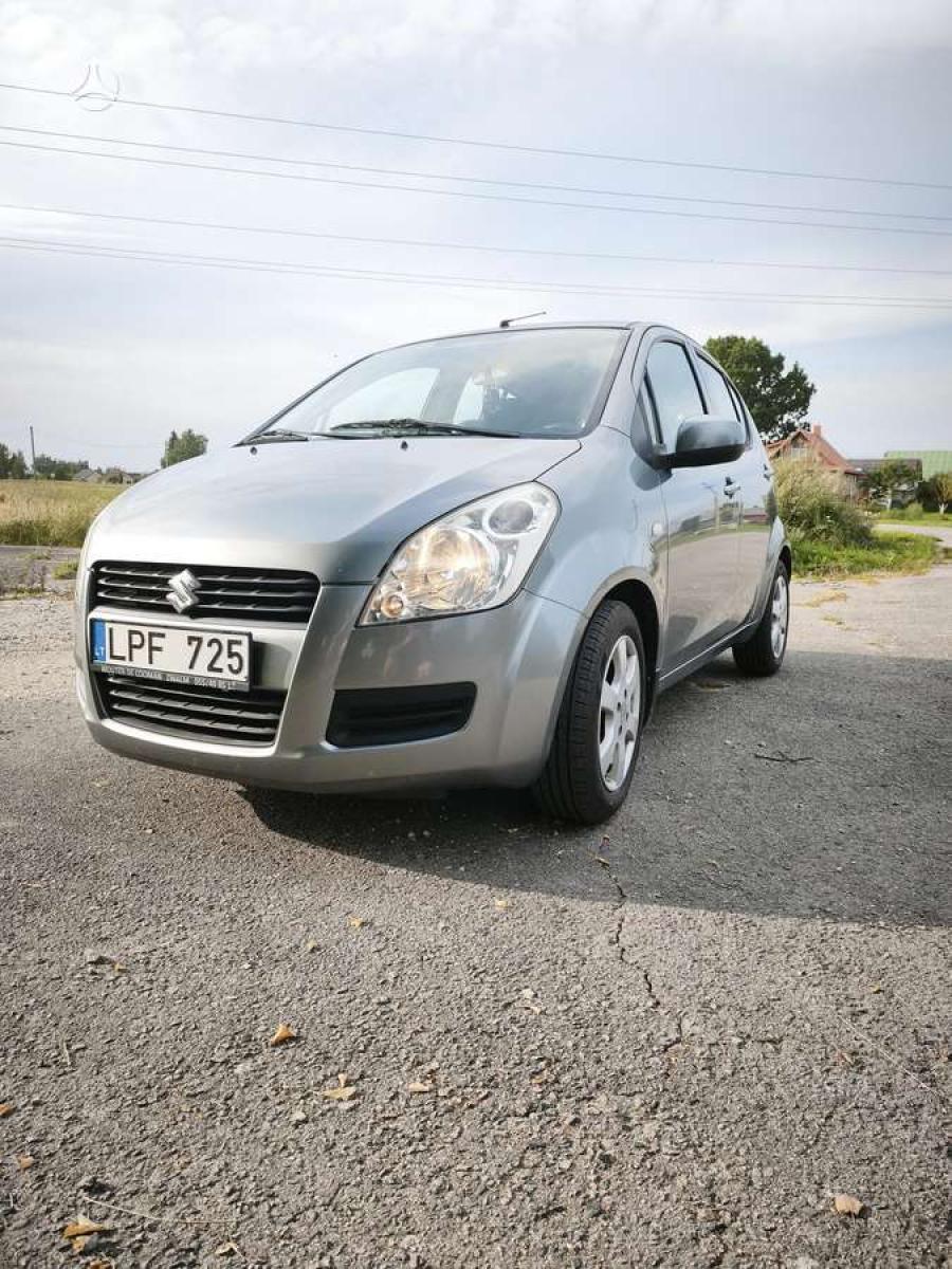 Grey Suzuki Splash 2011 in Pakruojis, with an engine capacity of 1.00 L and mileage of 168 thousand km for 1900 €, photo 9 on AUTOMOTO.COM.LV