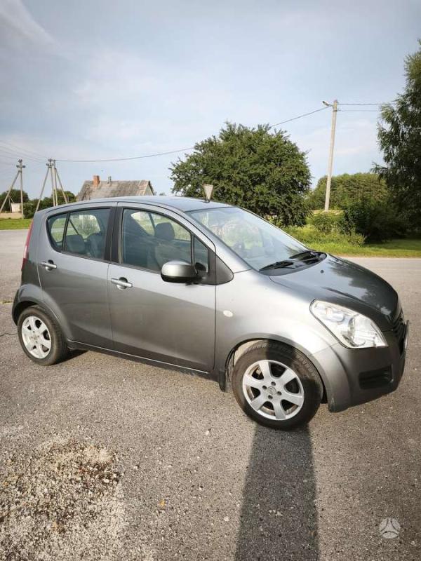 Grey Suzuki Splash 2011 in Pakruojis, with an engine capacity of 1.00 L and mileage of 168 thousand km for 1900 €, photo 10 on AUTOMOTO.COM.LV