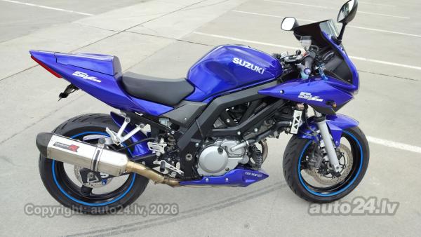 Blue Suzuki SV 650 2005 in Tallinn, with an engine capacity of 0.65 L and mileage of 40 thousand km for 3350 €, photo 1 on AUTOMOTO.COM.LV