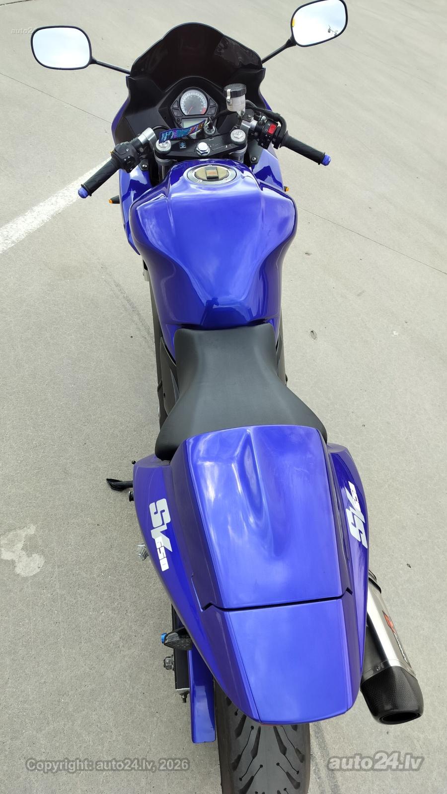 Синий Сузуки SV 650 2005 в Таллин, объемом двигателя 0.65 л и пробегом 40 тыс. км за 3350 €, фото 10 на AUTOMOTO.COM.LV