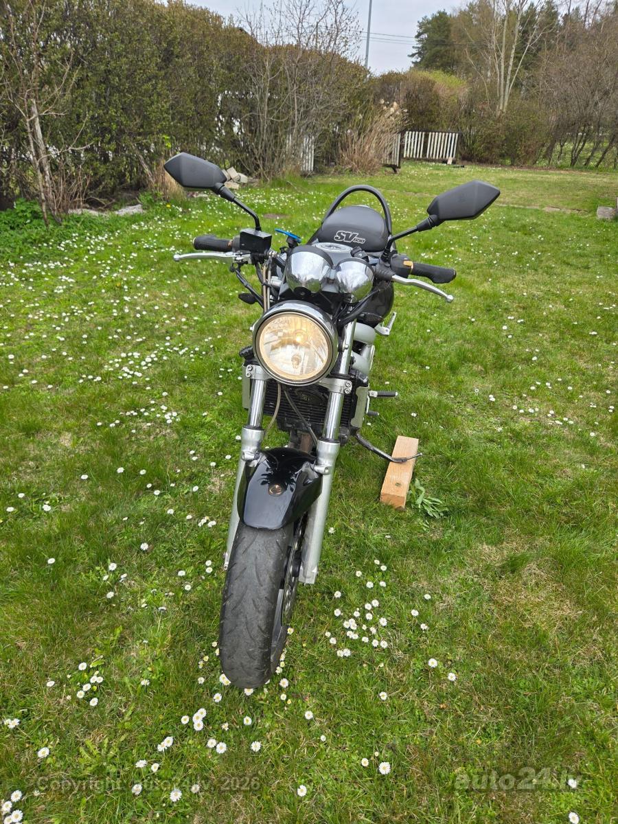 Grey Suzuki SV 650 1999 in Rapla, with an engine capacity of 0.65 L and mileage of 31 thousand km for 2000 €, photo 8 on AUTOMOTO.COM.LV
