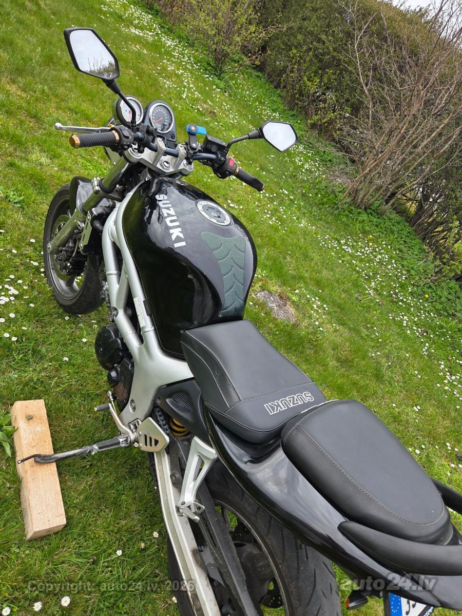 Grey Suzuki SV 650 1999 in Rapla, with an engine capacity of 0.65 L and mileage of 31 thousand km for 2000 €, photo 9 on AUTOMOTO.COM.LV