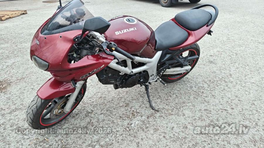 Suzuki SV 650 2000 Tallina, ar dzinēja tilpumu 0.65 L un nobraukumu 44 tūkst. km par 2000 €, foto 1 vietnē AUTOMOTO.COM.LV