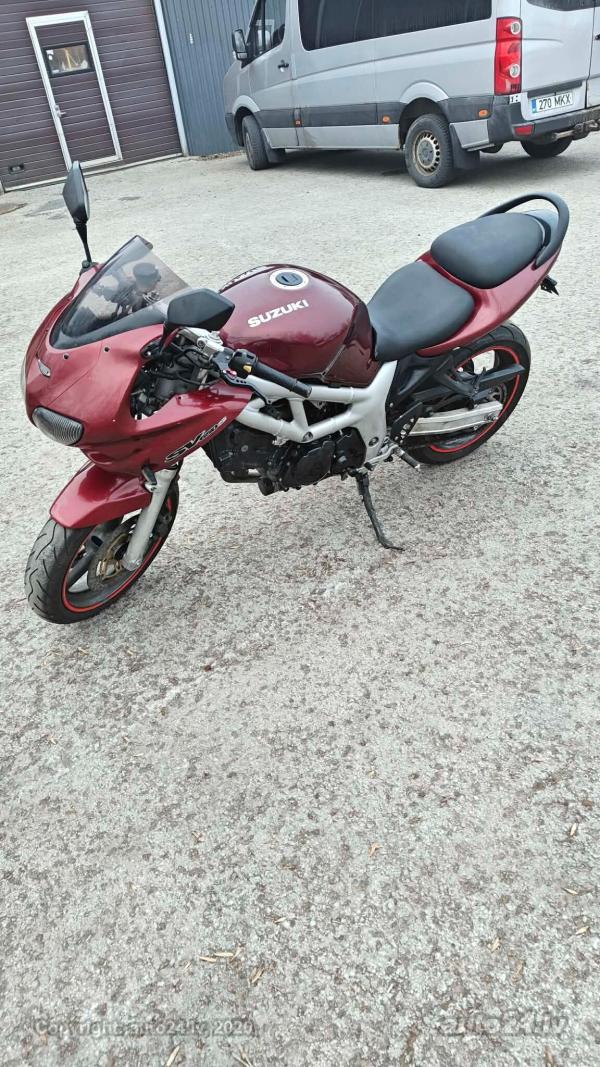 Suzuki SV 650 2000 Tallina, ar dzinēja tilpumu 0.65 L un nobraukumu 44 tūkst. km par 2000 €, foto 5 vietnē AUTOMOTO.COM.LV