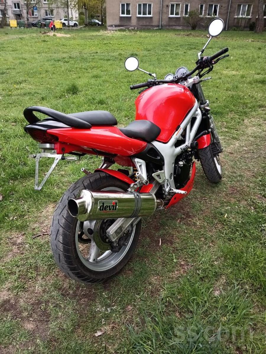 Suzuki SV 650 2001 Rīga, ar dzinēja tilpumu 0.65 L un nobraukumu 0 tūkst. km par 1650 €, foto 5 vietnē AUTOMOTO.COM.LV