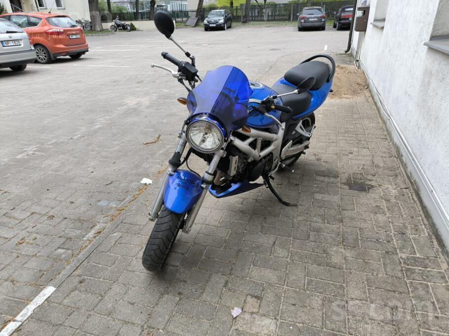 Suzuki SV 650 2002 Rīga, ar dzinēja tilpumu 0.65 L un nobraukumu 0 tūkst. km par 400 €, foto 4 vietnē AUTOMOTO.COM.LV