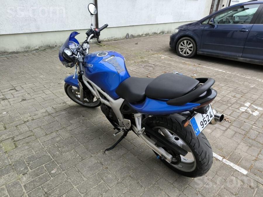 Suzuki SV 650 2002 Rīga, ar dzinēja tilpumu 0.65 L un nobraukumu 0 tūkst. km par 400 €, foto 5 vietnē AUTOMOTO.COM.LV