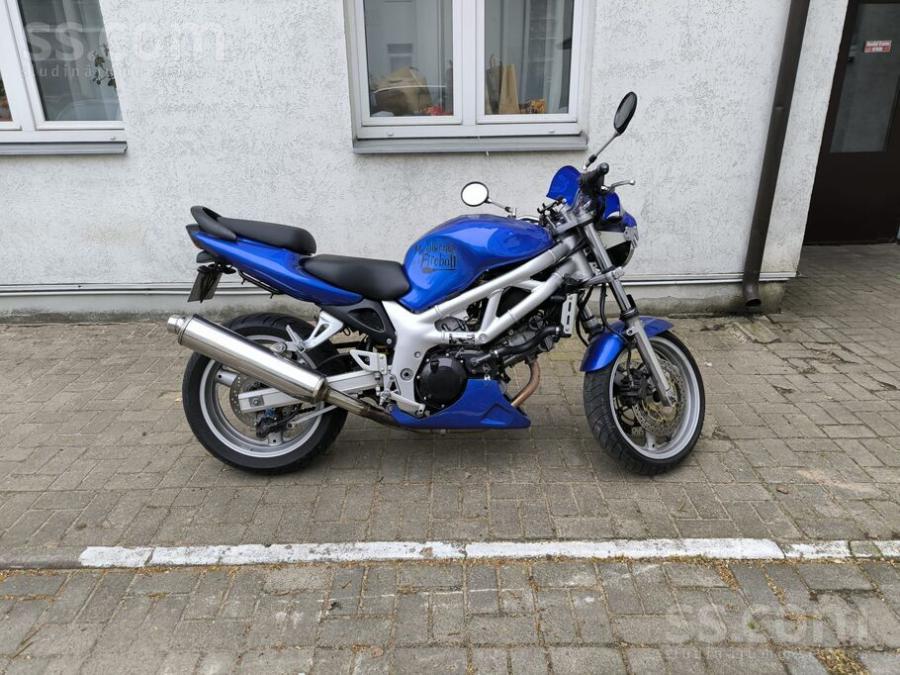 Suzuki SV 650 2002 Rīga, ar dzinēja tilpumu 0.65 L un nobraukumu 0 tūkst. km par 400 €, foto 9 vietnē AUTOMOTO.COM.LV