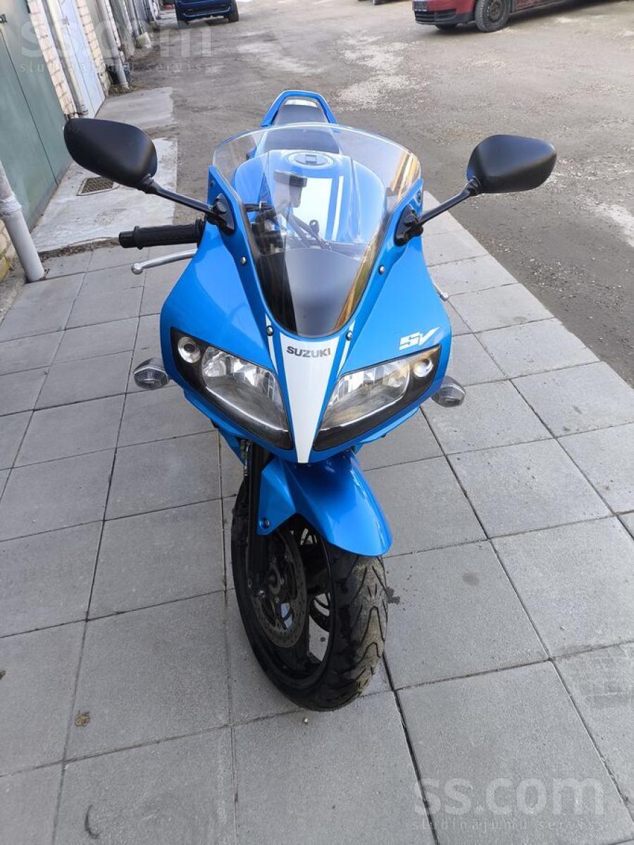 Suzuki SV 650 2010 in Riga, with an engine capacity of 0.65 L and mileage of 0 thousand km for 3400 €, photo 7 on AUTOMOTO.COM.LV