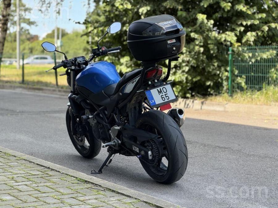 Suzuki SV 650 2017 Jūrmala, ar dzinēja tilpumu 0.65 L un nobraukumu 0 tūkst. km par 3750 €, foto 5 vietnē AUTOMOTO.COM.LV