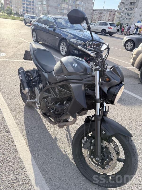 Suzuki SV 650 2017 Daugavpils, ar dzinēja tilpumu 0.65 L un nobraukumu 0 tūkst. km par 3600 €, foto 2 vietnē AUTOMOTO.COM.LV