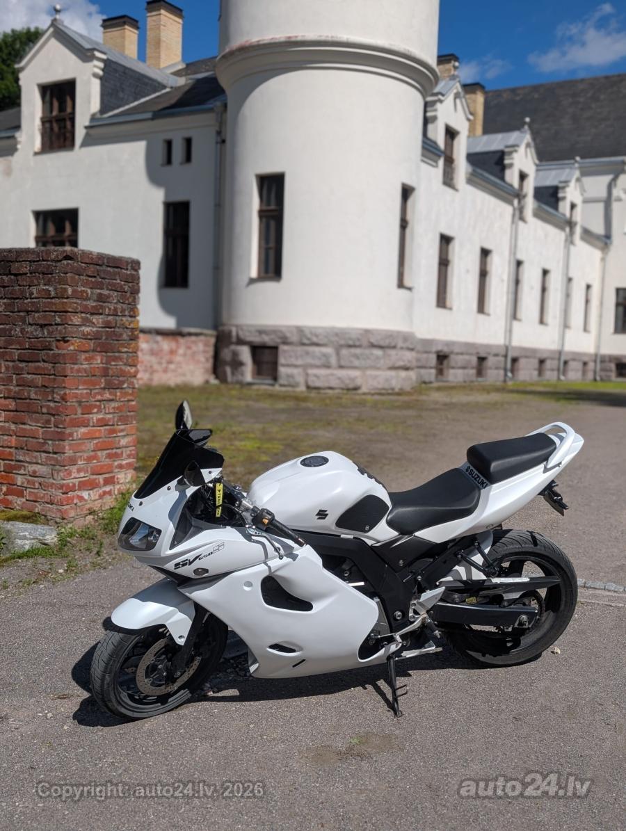 Белый Сузуки SV 650 2003 в Тарту, объемом двигателя 0.65 л и пробегом 42 тыс. км за 5000 €, фото 7 на AUTOMOTO.COM.LV