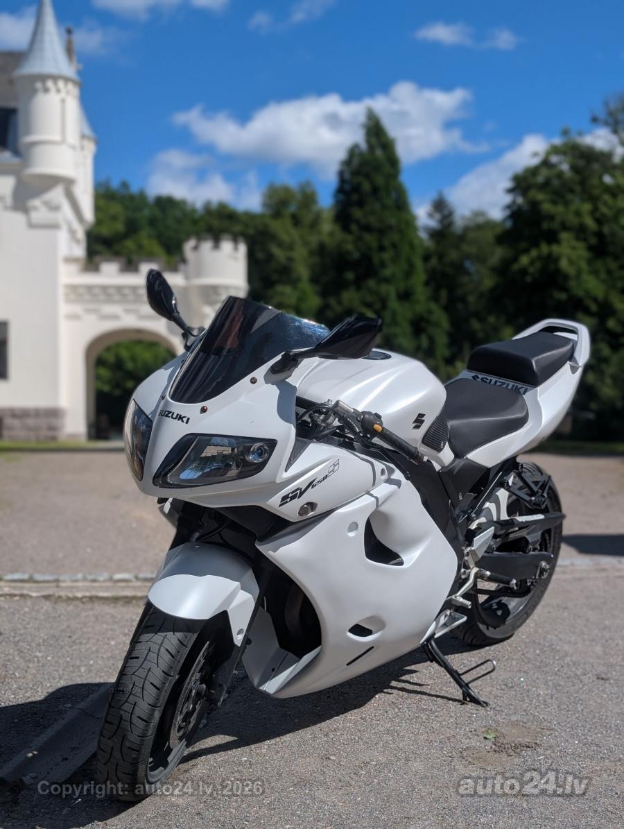 Белый Сузуки SV 650 2003 в Тарту, объемом двигателя 0.65 л и пробегом 42 тыс. км за 5000 €, фото 8 на AUTOMOTO.COM.LV
