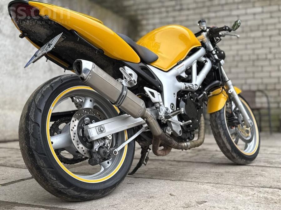 Сузуки SV 650S 1999 в Елгава, объемом двигателя 0.65 л и пробегом 0 тыс. км за 2100 €, фото 5 на AUTOMOTO.COM.LV