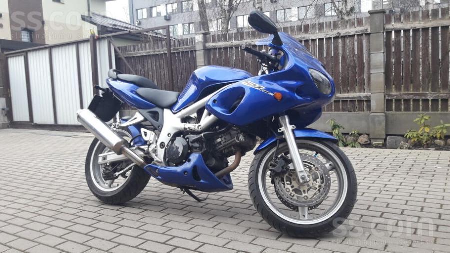 Suzuki SV 650S 2001 in Riga, with an engine capacity of 0.65 L and mileage of 0 thousand km for 2100 €, photo 6 on AUTOMOTO.COM.LV