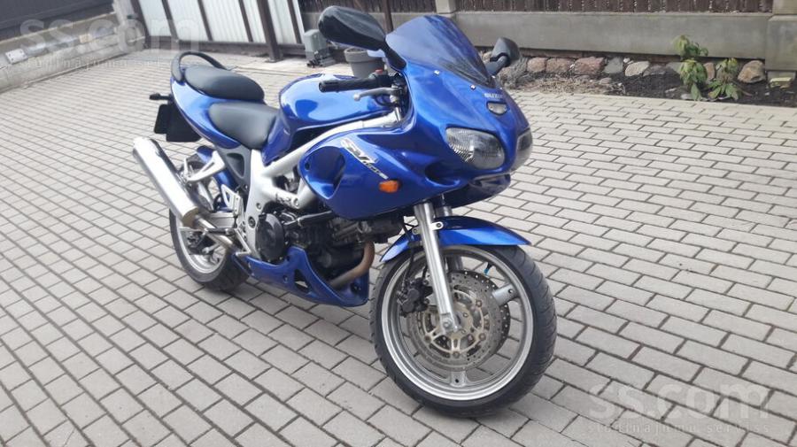 Suzuki SV 650S 2001 in Riga, with an engine capacity of 0.65 L and mileage of 0 thousand km for 2100 €, photo 7 on AUTOMOTO.COM.LV
