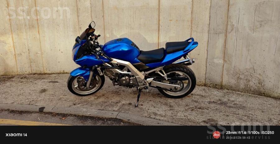 Suzuki SV 650S 2004 in Riga, with an engine capacity of 0.65 L and mileage of 0 thousand km for 2150 €, photo 5 on AUTOMOTO.COM.LV